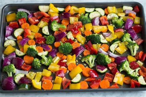 Vegetables In Oven