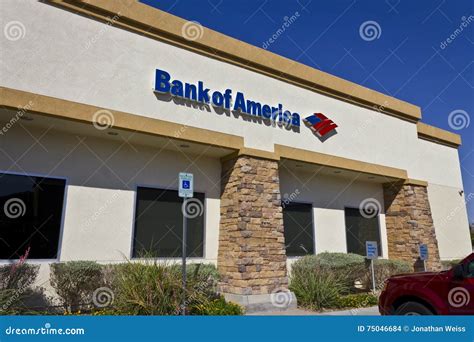 Las Vegas Circa July 2016 Bank Of America Bank And Loan Branch Iv