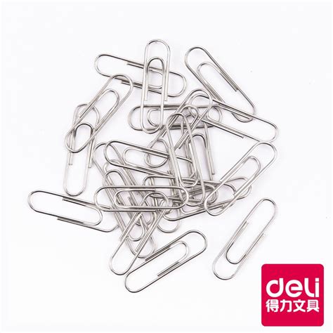 【deli得力】 黑色迴紋針29mm200支e0052 台灣發貨 蝦皮購物