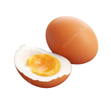 계란 절반 및 전체 3d 그림 계란 닭 상 Png 일러스트 및 이미지 에 대한 무료 다운로드 Pngtree