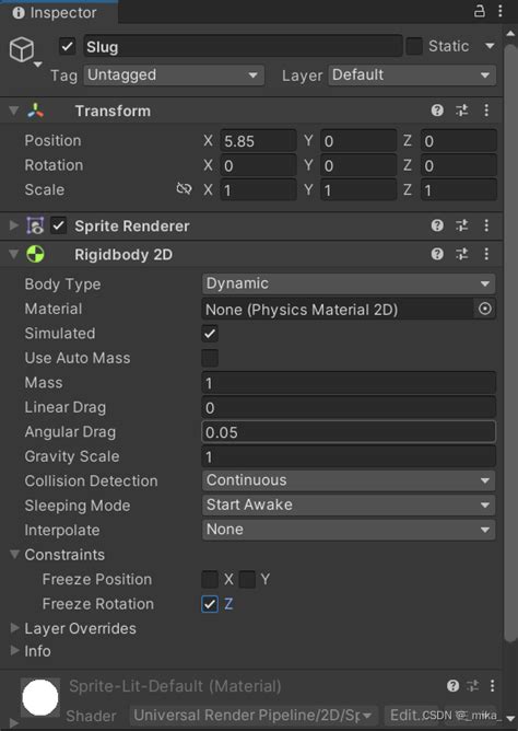 【unity】从0到1的横版2d制作笔记 Day4private Physicscheck Physicscheck Csdn博客