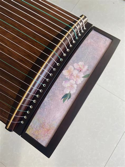 Guzheng 135CM Flower Pattern 21 String Chinese Stringed Instruments Guzhengs