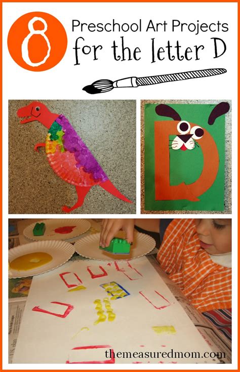 8 Letter D Crafts The Measured Mom Worksheets Library