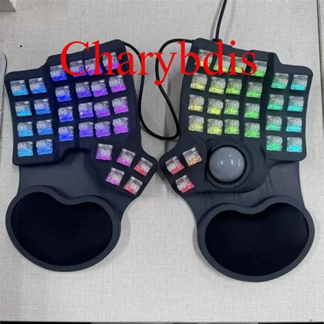 Charybdis Mini Split Keyboard Kit Custom Rgb Legbog Axis 34mm Track