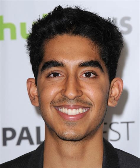 Dev Patel Short Straight Hairstyle