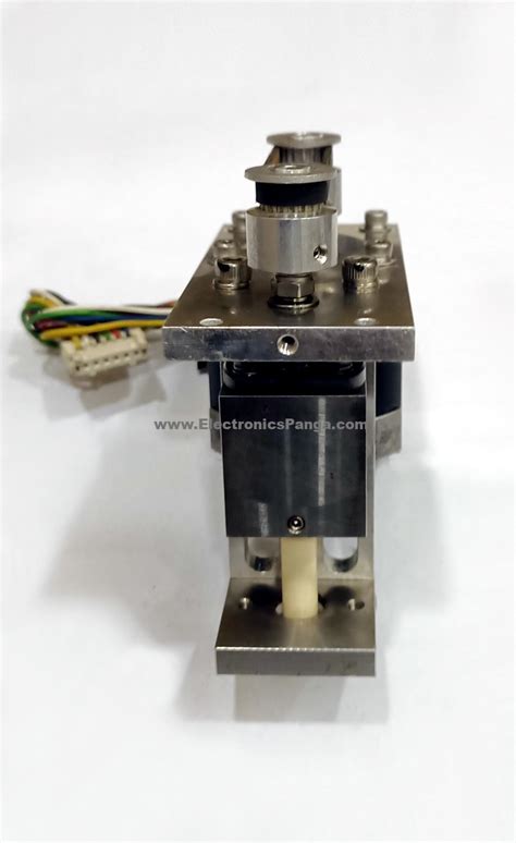 cnc linear actuator 0 75inch working and 2 75inch length with nema17 stepper motor and pulley