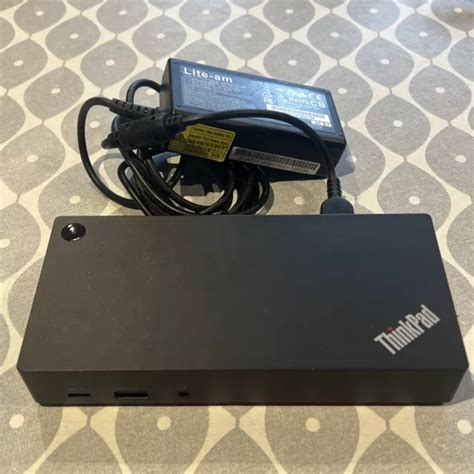 LENOVO THINKPAD USB C Dock Gen 2 Docking Station Black 29 95 PicClick UK