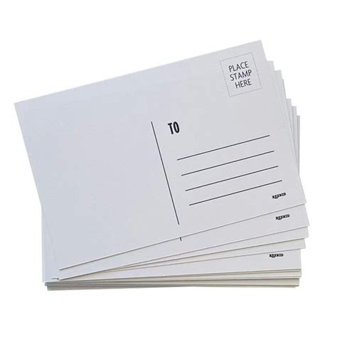 Holiday Stripes 4 Up Printable Postcards Pack Of 10 Sheets 40