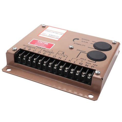 Engine Motor Speed Regulator Esd5111 Genset Adjustment Controller Power Supply Ac Generator Part