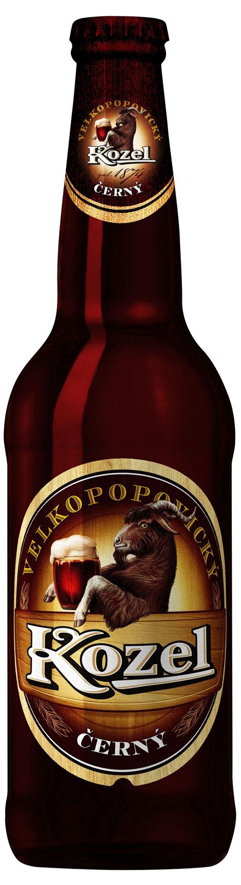 Kozel černý | Czech beer, Beer, Beer bottle
