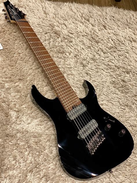 Ibanez Rgms8 Multiscale 8 String Black