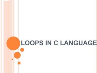 Loops In C PPTX Programming Languages Computing