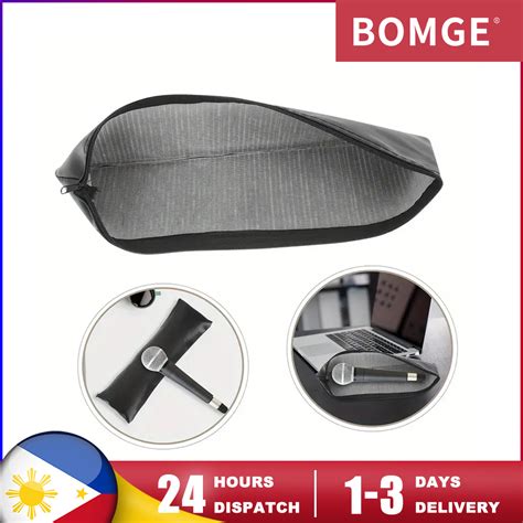 Microphone Storage Bag Mic Bag With Zipper Wireless Microphone Travel Case Shockproof Microphone
