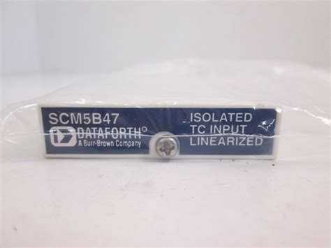 Dataforth Scm5b47 Type S Linearized Isolated Thermocouple Input Module