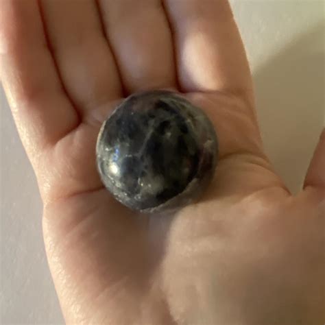 Iolite Sphere Iolite Sphere Crystal Crystals Depop