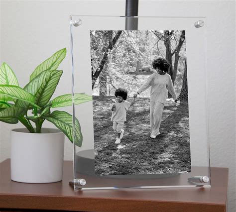 Acrylic Floating Tabletop Frame Pottery Barn