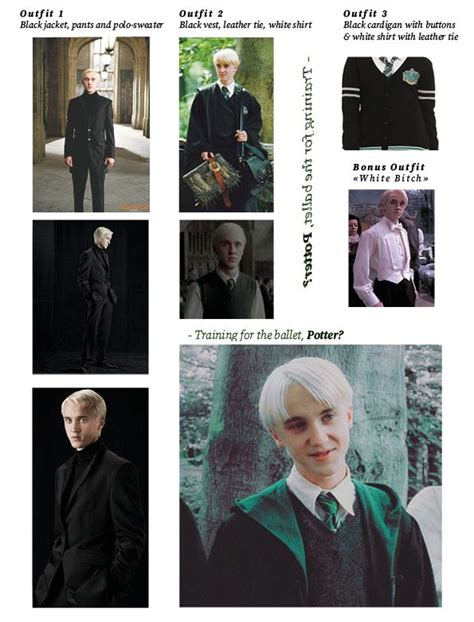 Draco Malfoy Outfits Гермиона Драко