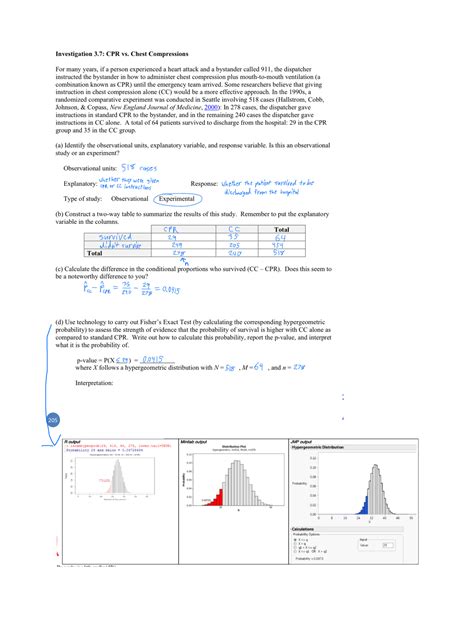 Investigation 3 7 Comparing Proportions STAT 427 Studocu