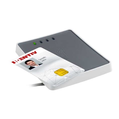 Identiv Utrust F Dual Interface Smart Card Reader Cardlogix