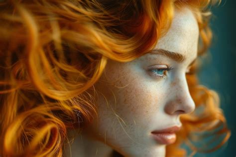 A Womans Profile With Her Hair Turning Into Flowing Waves That Merge