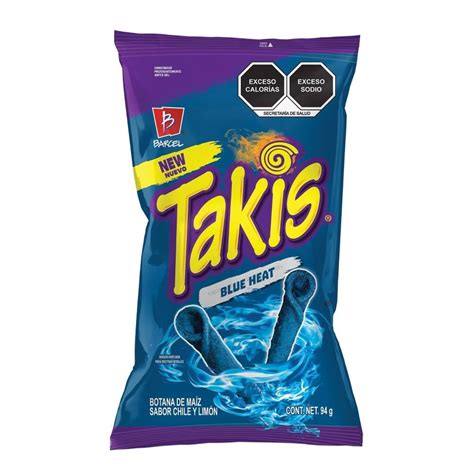 Botana Barcel Takis Blue Heat 94 G Walmart