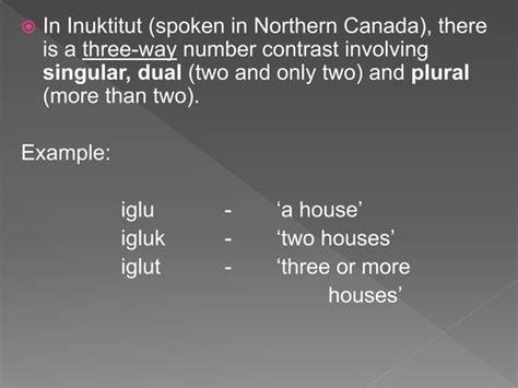 Further Examples Of Inflection Ppt Free Download