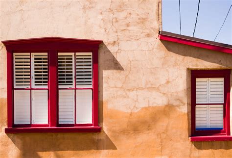 Red Window Frame Worthington Station