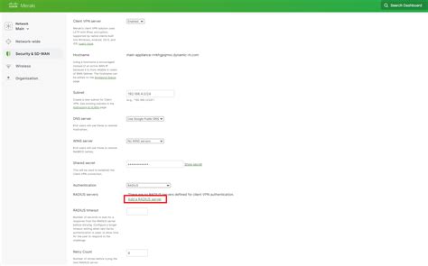 How To Setup Meraki VPN Entra ID Authentication Using RADIUS Keytos Docs