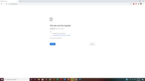 Reactjs Error Message Comes Up When I Say Localhost Stack Overflow
