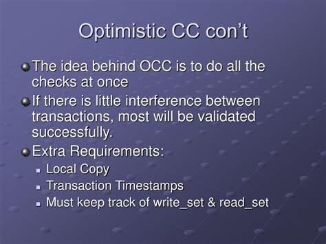 Ppt Concurrency Control In Dynamic Database Systems Powerpoint