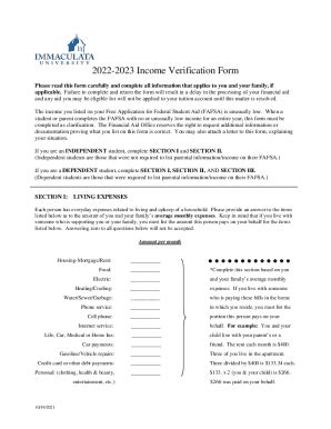 Fillable Online 2022 2023 Dependent Verification Worksheet V1