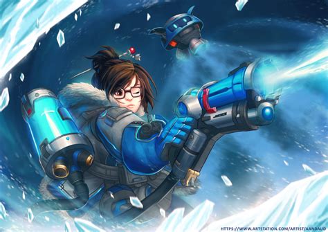 Mei And Snowball Overwatch And 1 More Drawn By Lutherniel Danbooru