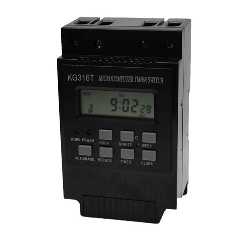 25a 220v Programmable Digital Time Switch Timer Re Grandado