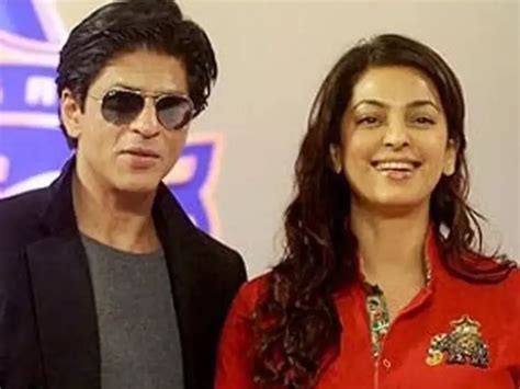 Love U Jaanz Srk Says He Cant Wait To Celebrate Juhi Chawlas
