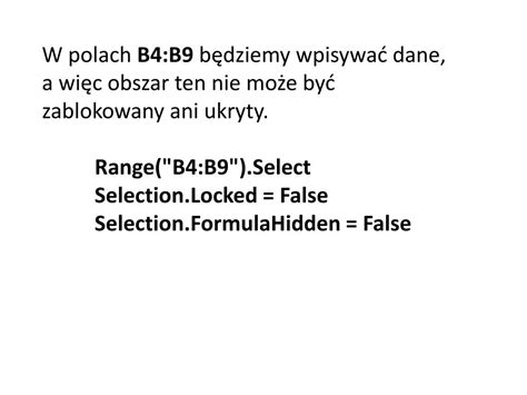 Ppt Programowanie W J Zyku Visual Basic Dla Arkusza Kalkulacyjnego