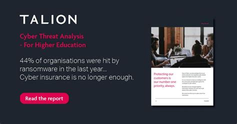 Insider Insight Trending Cyber Threat Activity In Higher Education