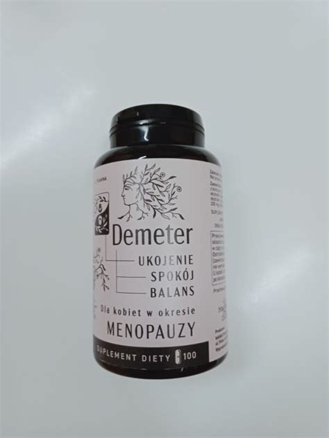 Demeter 100 Kaps Domowa Apteczka Apteka Ojców Bonifratrów