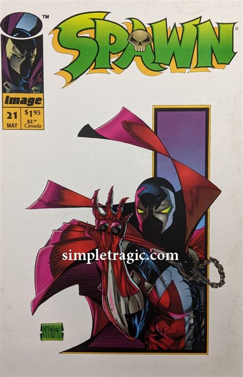 Spawn 1992 21 Simple Tragic Collectibles