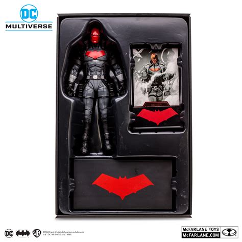 DC Multiverse Black White Accent Red Hood BBTS Exclusive The Toyark News