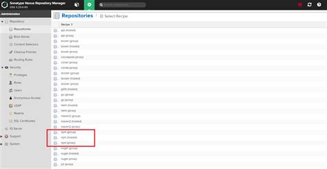 Custom Node Module Management Using Private Npm Registry Configured In Sonatype Nexus Repository