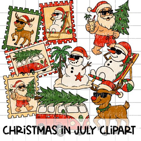 Christmas In July Clipart July Clipart 25 Makeyourmarkdesigns