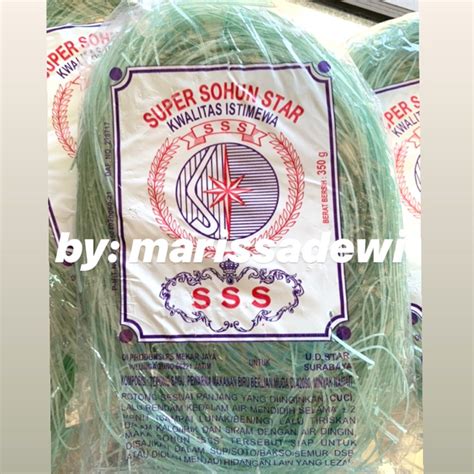 Jual [termurah] Suun Star 350g Super Sohun Kwalitas Istimewa Sss Soun