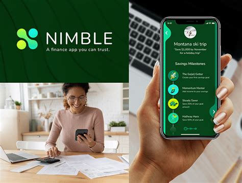 Nimble Fintech Mobile App Design Behance