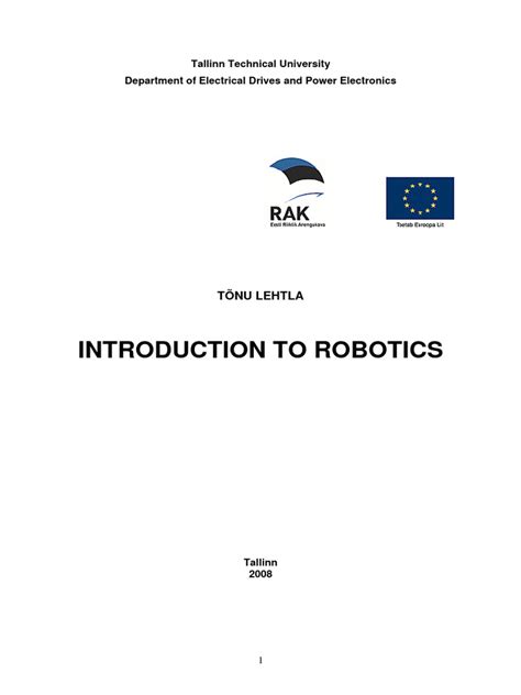 introductiontorobotics pdf kinematics acceleration