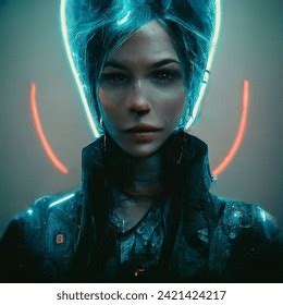 Cyberpunk Photo Cryogenic Freezing Nebula AI Generated Image Shutterstock