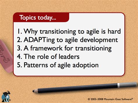 How To Succeed With Agile A Presentation Mountain Goat Software
