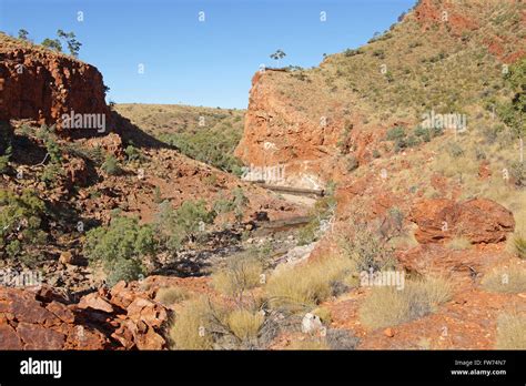Alice Springs Australia Mai 1 2015 Ormiston Gorge Landscape Of West Macdonnell National