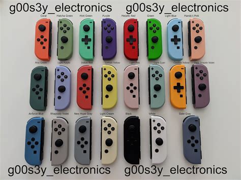 Send Your Own Joycons In For Modification Nintendo Switch Etsy
