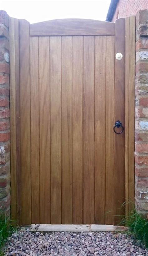 Hardwood Side Gate Appleton Design Stellar Gates