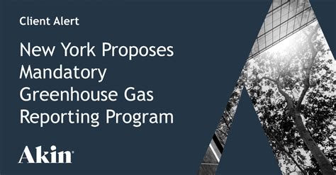 New York Proposes Mandatory Greenhouse Gas Reporting Program Akin